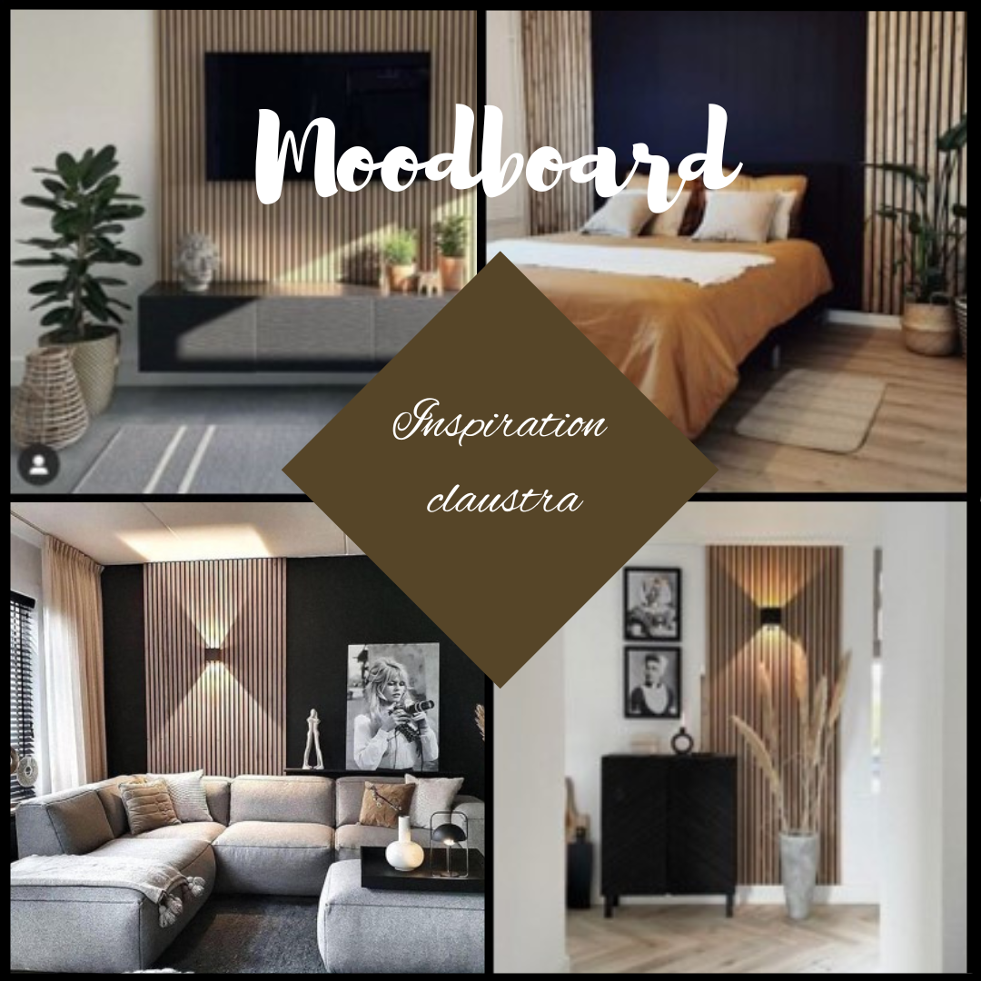 Moodboard ou planche d'inspiration pour la décoration d'intérieur ...
